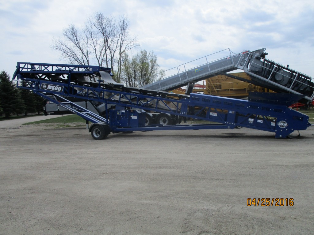 Edge MS80 Stacker | HiPoint Aggregate Equipment LLC